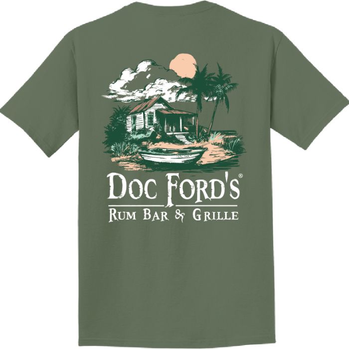 Our awesome T-shirt in 70 characters or less. – Doc Fords