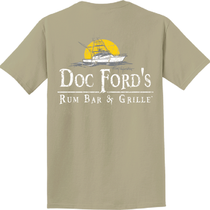 Our awesome T-shirt in 70 characters or less. – Doc Fords